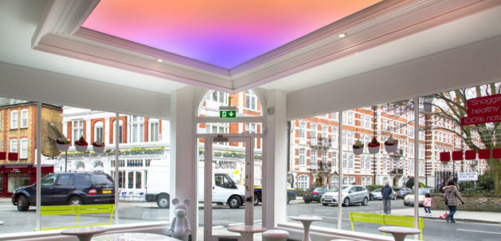 SNOG Frozen Yoghurt | Barrisol Light Box | Barrisol Welch