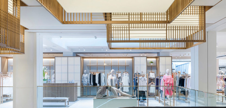 Barrisol Welch Selfridges Flagship Store Lighting - Barrisol Welch